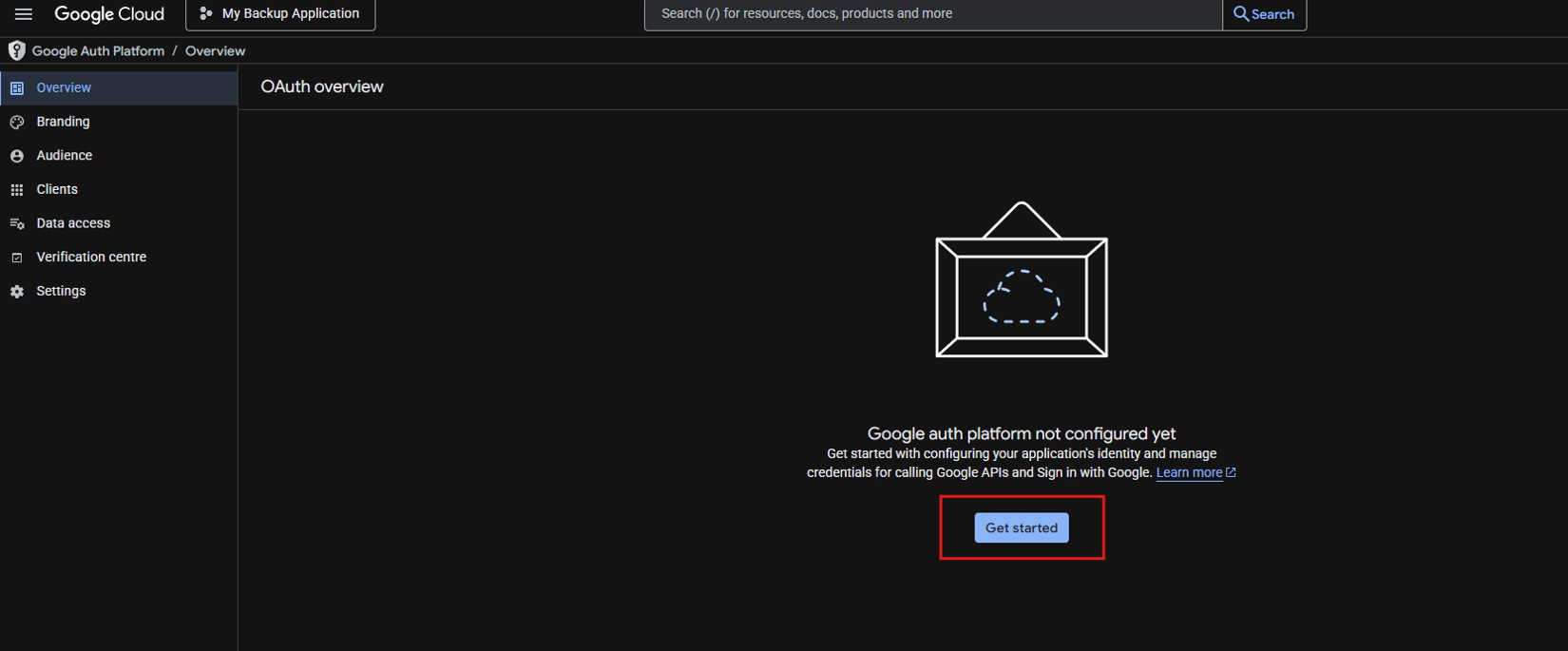 How to create a Google Cloud project and OAuth consent screen for your ...