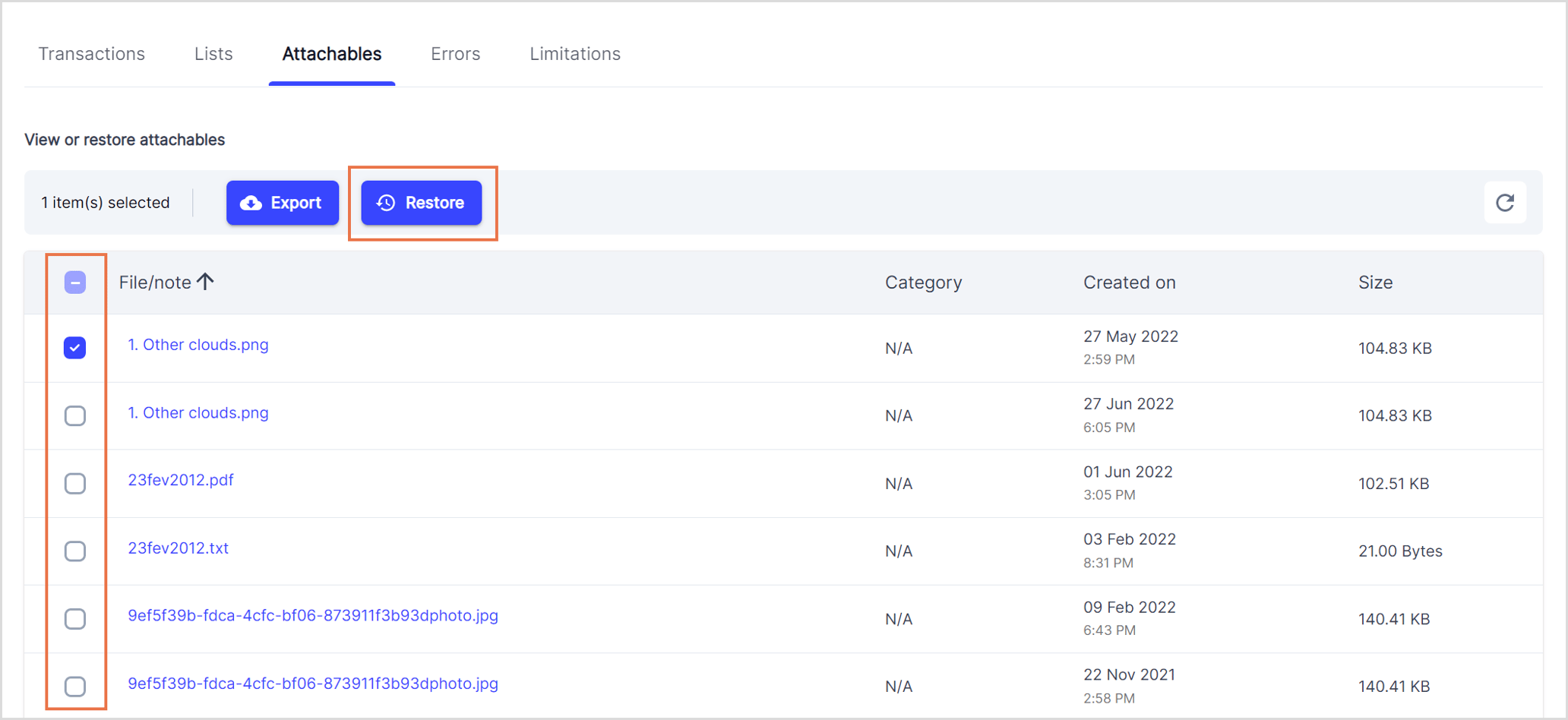 How to restore QuickBooks Online attachables from the SysCloud backup ...
