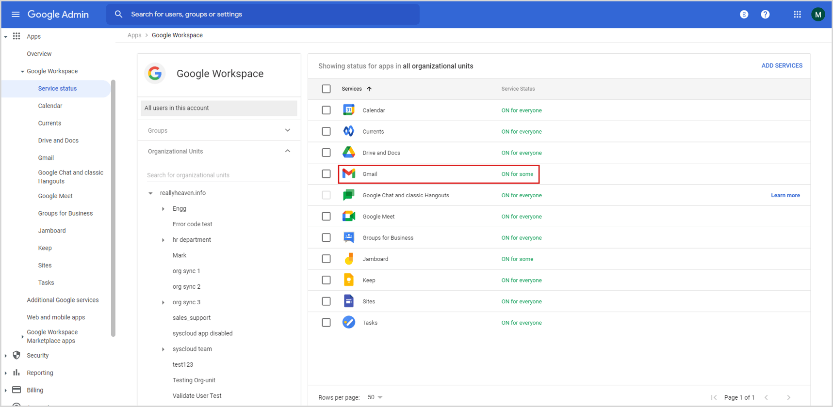 How to enable Gmail and Google Drive services in Google Workspace Admin ...
