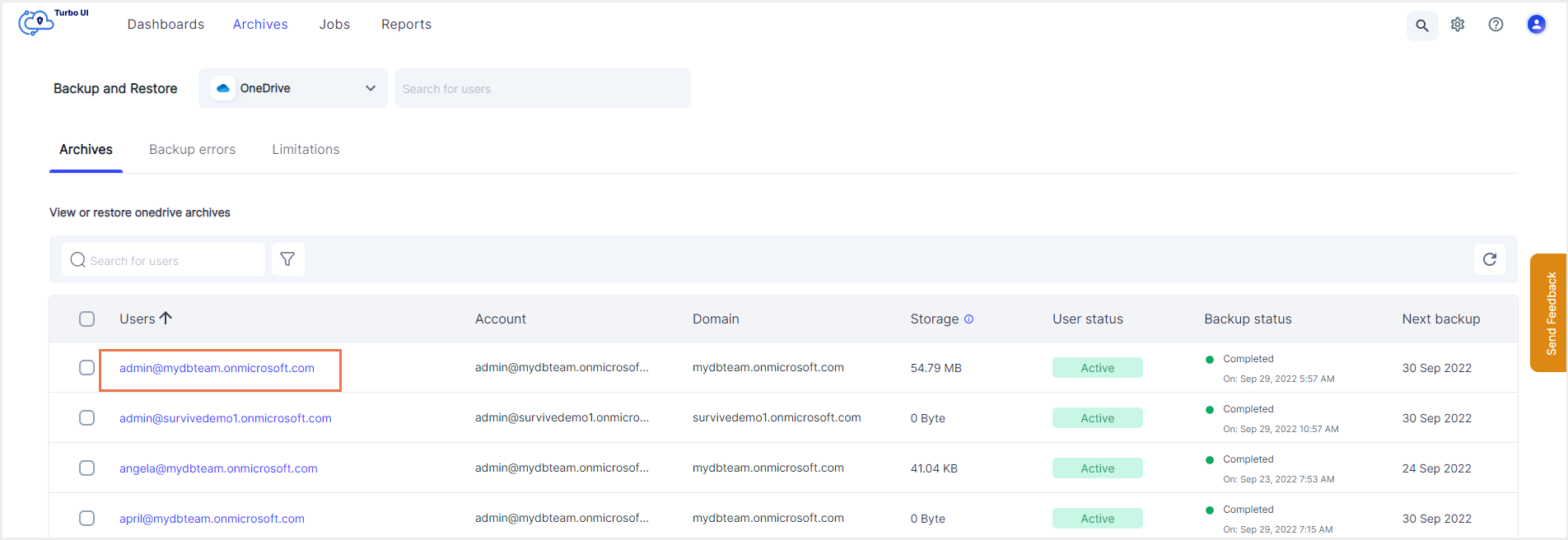 How to export OneDrive files?