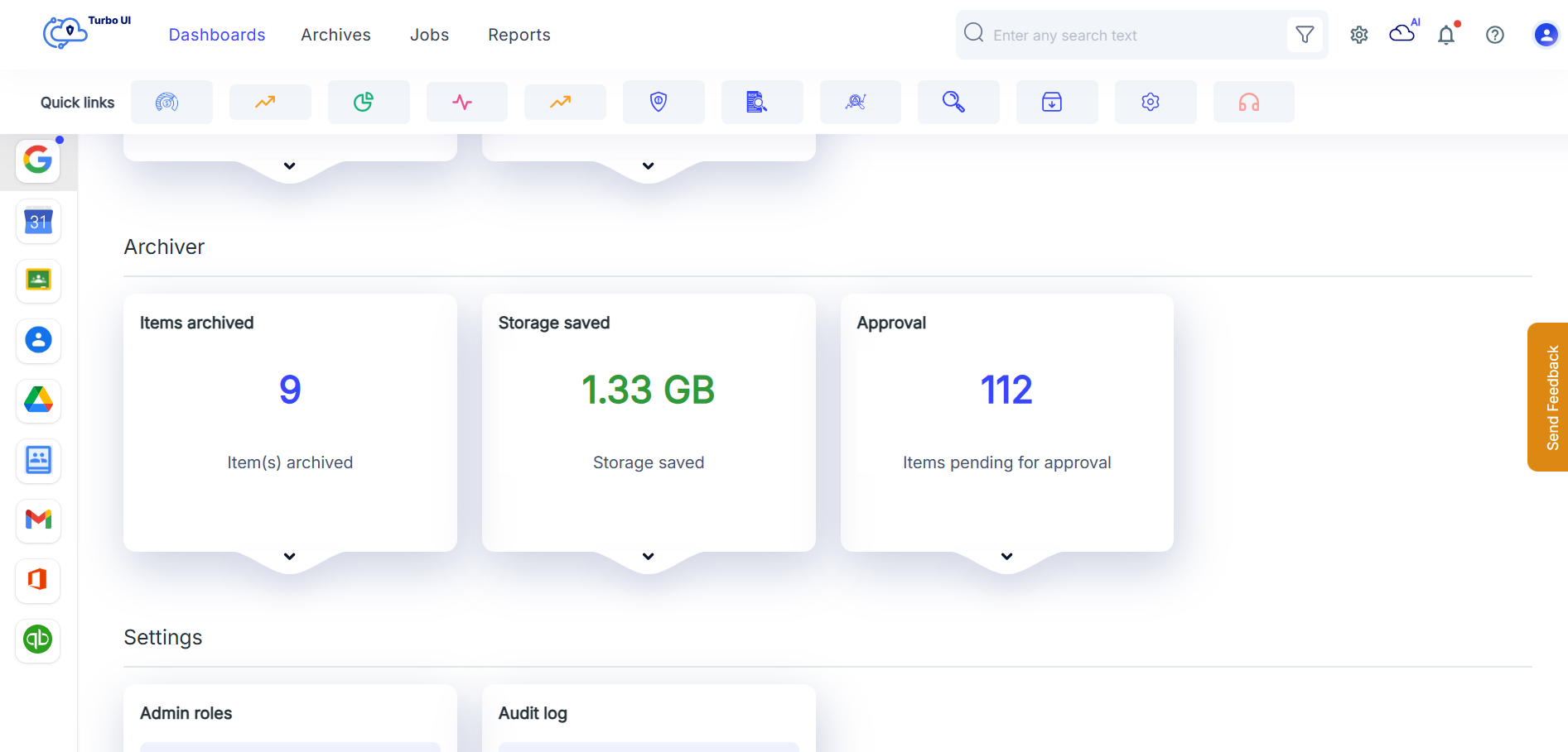 How to restore archived data back to the cloud?