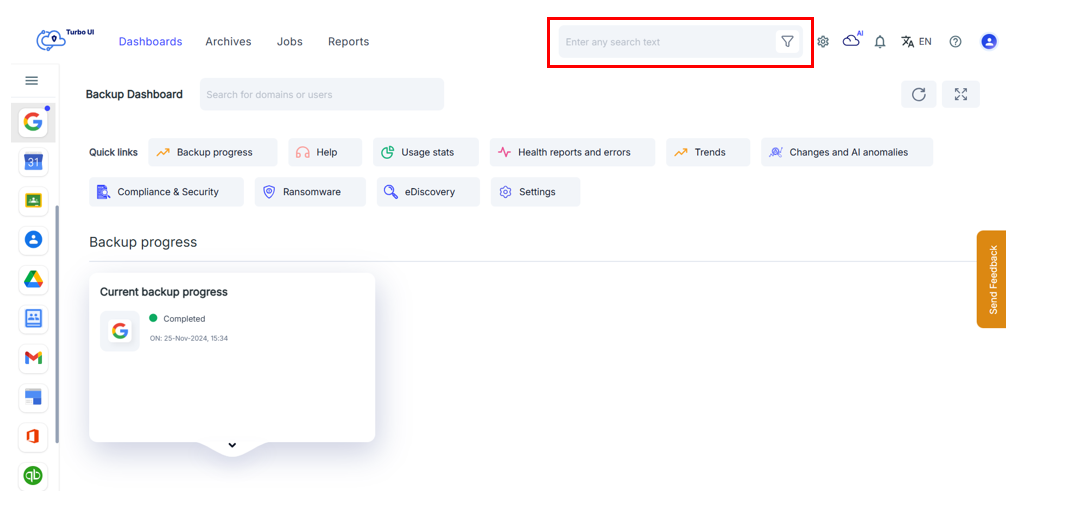 How do I access the eDiscovery feature?