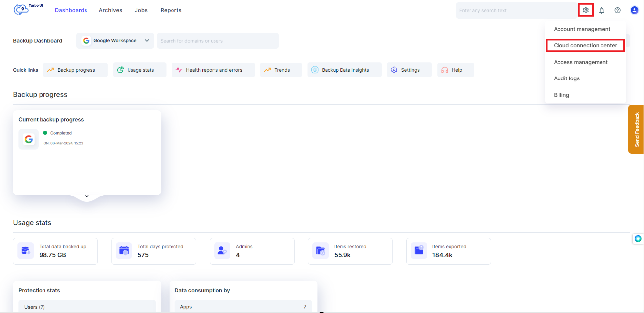 How do I disconnect my Salesforce account from SysCloud?