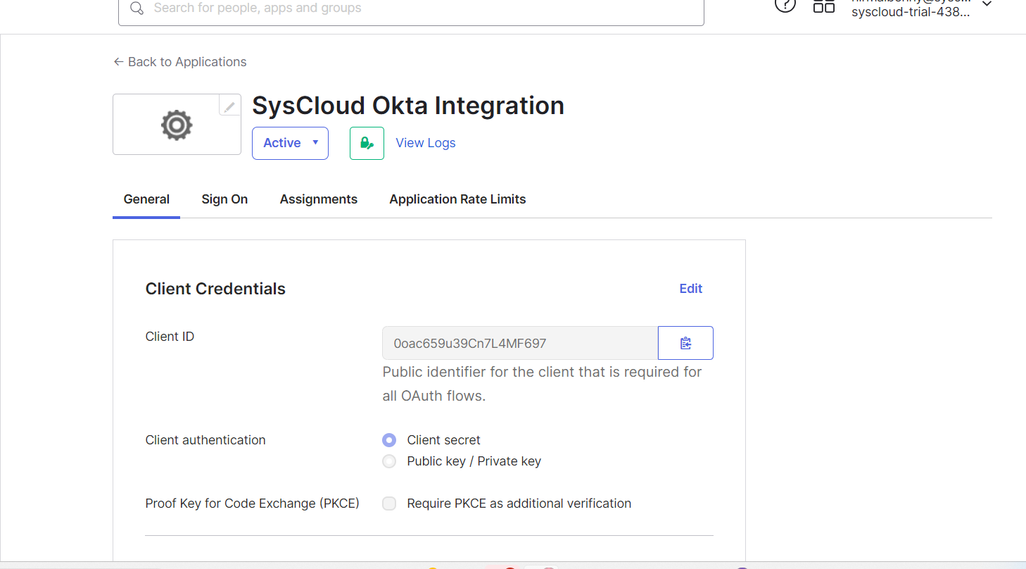 How to get the OIDC client credentials to enable Okta SSO for your ... How to get the OIDC client credentials to enable Okta SSO for your ...